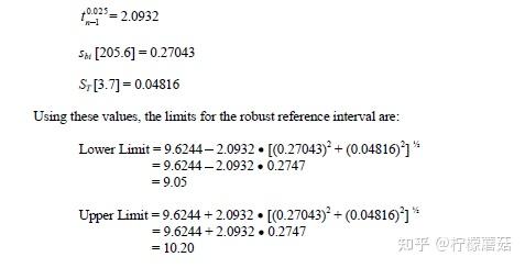 CLSI EP28 A3C --中文版 - 知乎