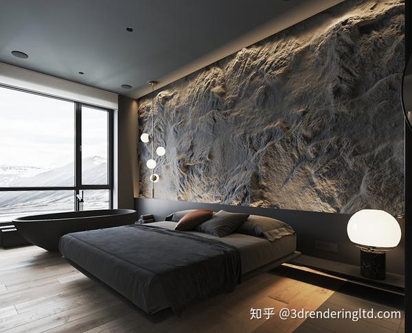 North Europe Style, 3d interior design rendering - 知乎