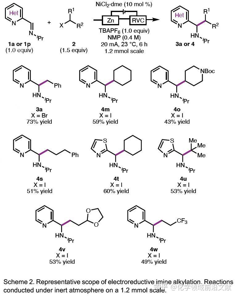 Sarah E. Reisman组Angew：镍催化杂芳基亚胺的还原烷基化反应 - 知乎