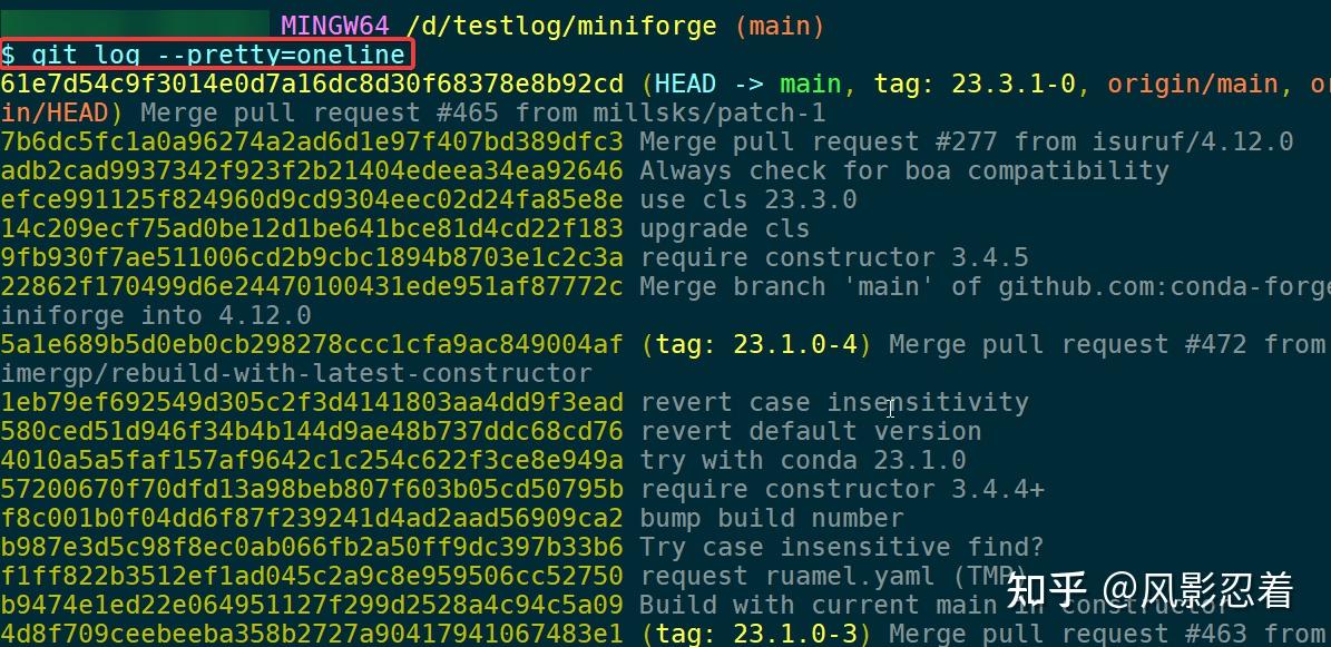 GitHub（三）本地仓库：git log 查看项目历史的 commit 记录 - 知乎