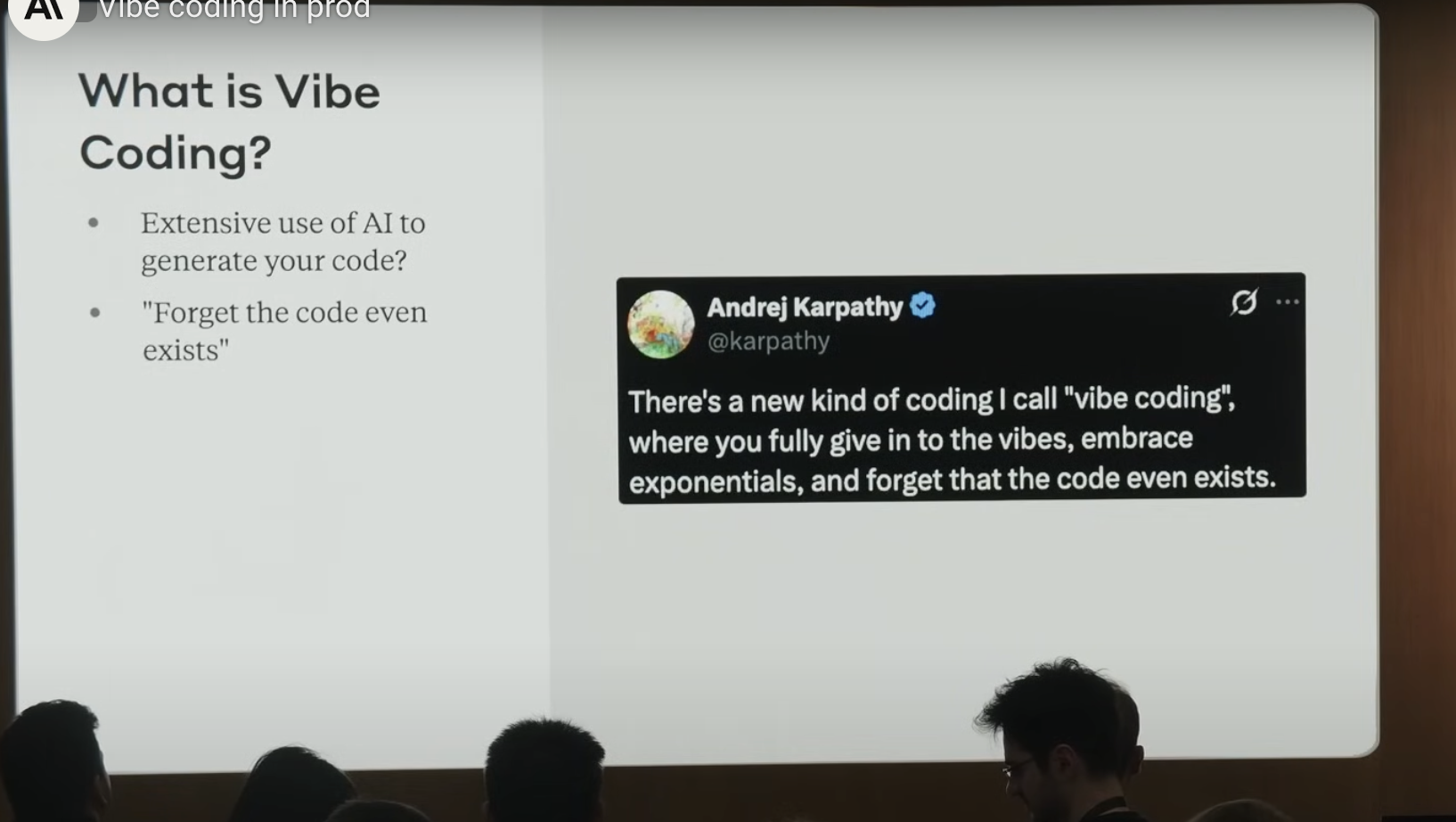 Anthropic 官方演讲：Vibe Coding 如何用到线上正式项目中 - 知乎