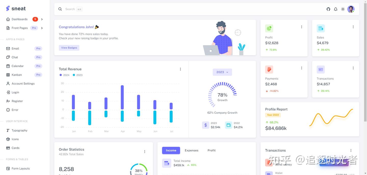 全网最全!1500 免费、美观的前端网页模板,建站神器(包括html、vue、angular、react等) 知乎