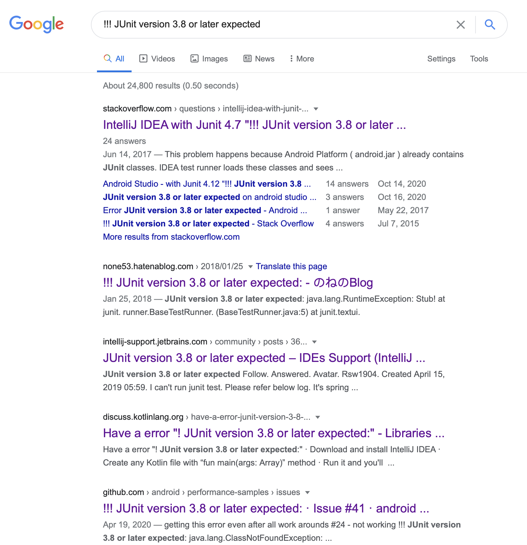 Idea 运行 Junit 测试用例报 Junit Version 38 Or Later Expected 错误 知乎