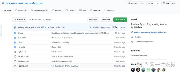Github上大神总结的Python学习路线 - 知乎