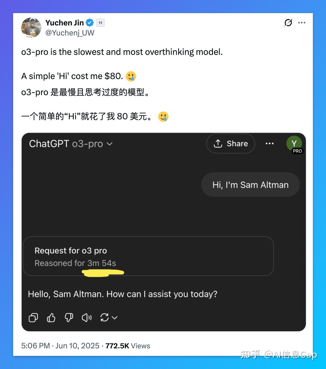 OpenAI 三连更：Team 上线 o3-pro、o3 额度翻倍、Projects 大升级！ - 知乎