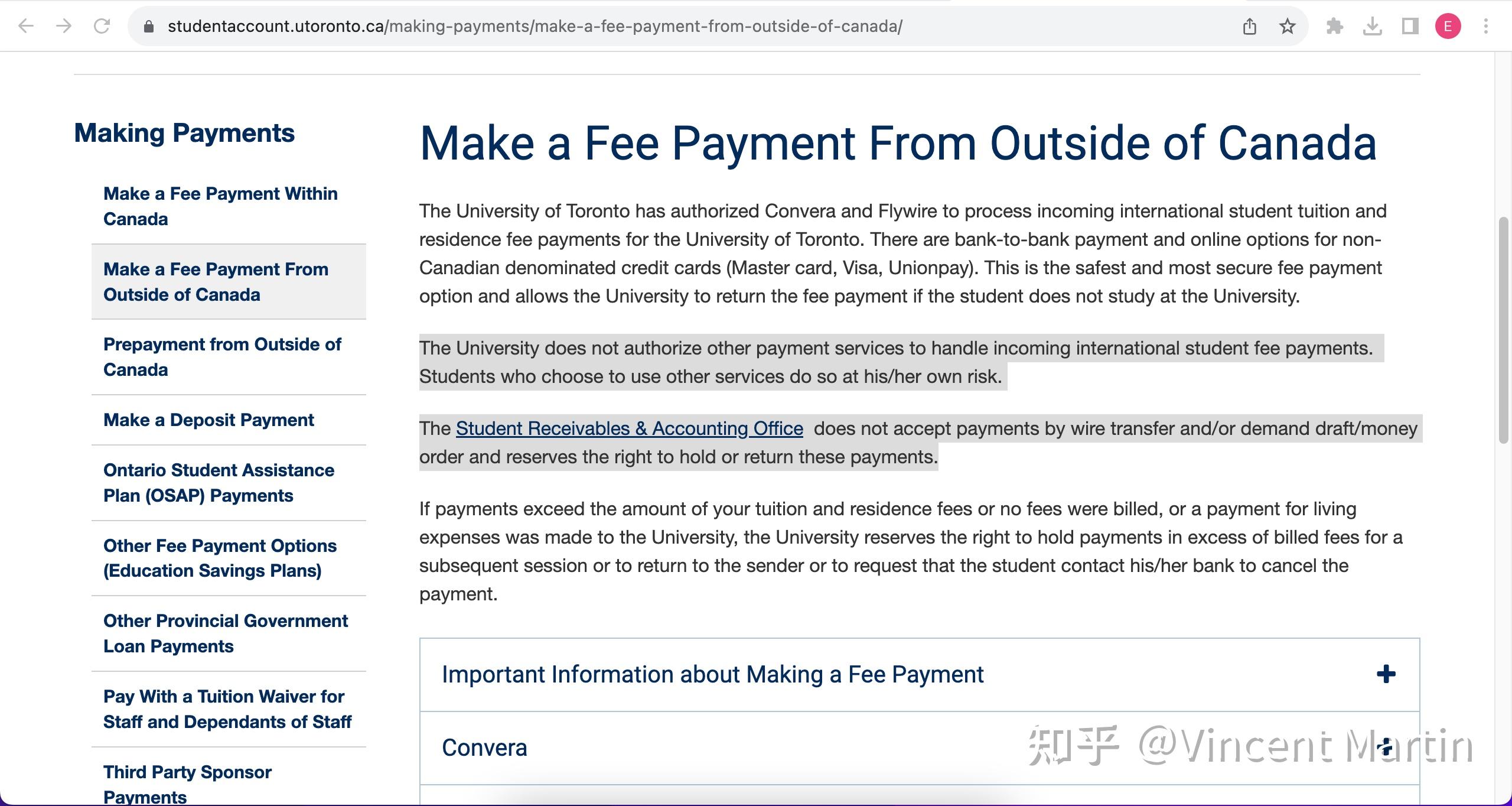 怎么用Flywire（飞汇）交多伦多大学学费最省钱？ - 知乎