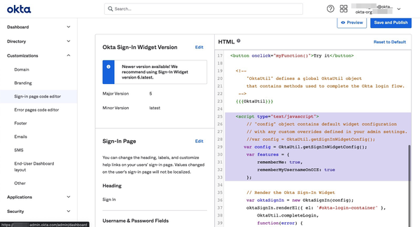 Okta自定义域名，用户访问登录界面不支持记住用户名如何解决？ - 知乎