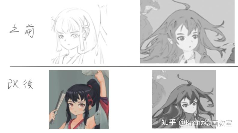 Krenz绘画教室【优秀作业心得】动态与构成-0104 - 知乎