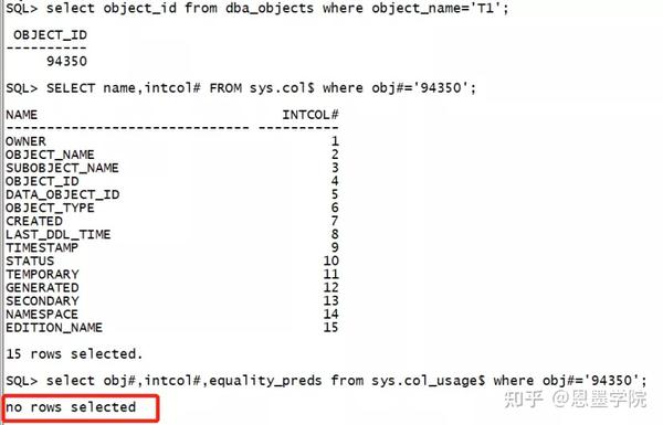 Oracle列直方图的问题隐患 - 知乎