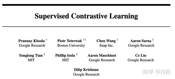 万物皆Contrastive Learning，从ICLR和NIPS上解读对比学习最新研究进展 - 知乎