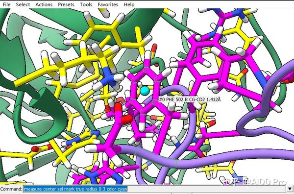 利用UCSF Chimera分析蛋白-蛋白相互作用界面作用力 - 知乎