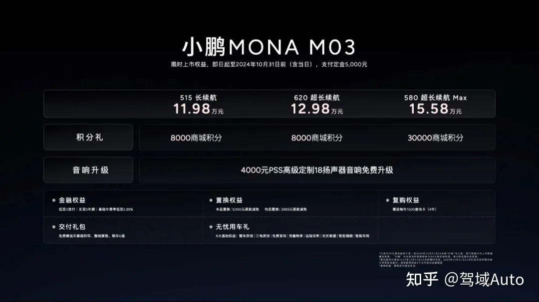 P5都只卖13万多了，小鹏为啥还要出MONA M03？ - 知乎