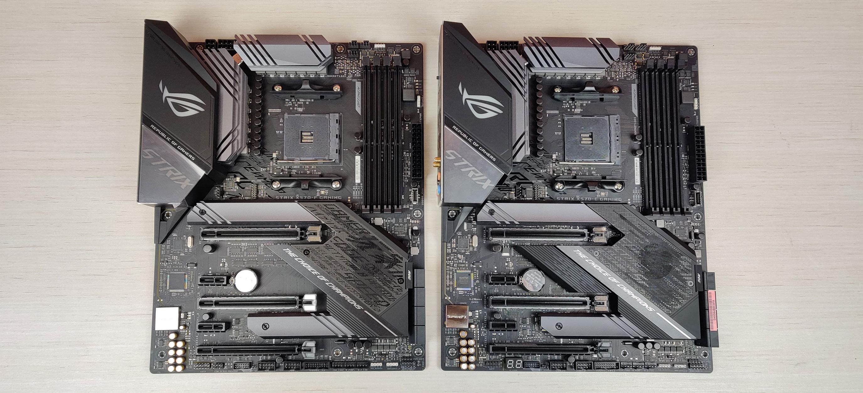 华硕ROG Strix X570-F Gaming对比ROG Strix X570-E Gaming - 知乎
