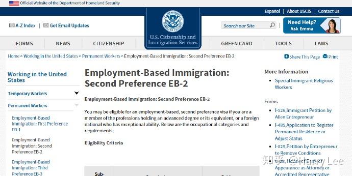 美国EB2移民详解！ - 知乎