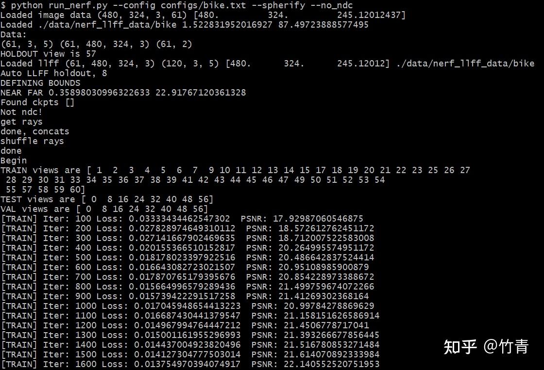 【零基础快速教程】15分钟手把手快速带你用NeRF训练自己的数据 - 知乎