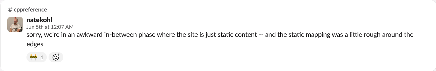 如何评价 cppreference 近几月一直无法访问英文页面以外的页面？ - 知乎