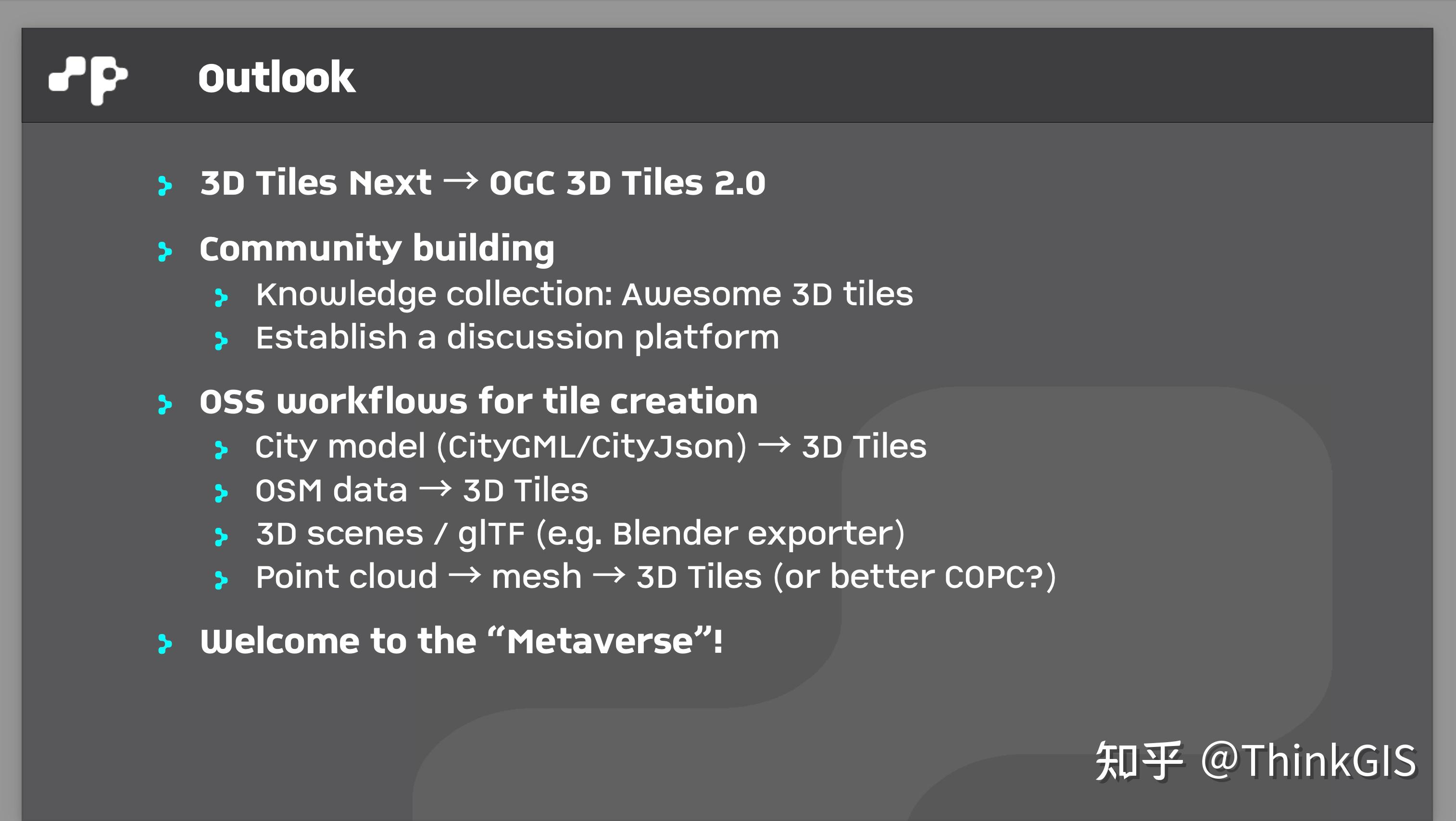 FOSS4G 2022 分享 “3D Tiles Next” 最全的 3D Tiles 技术文档，先收藏 - 知乎