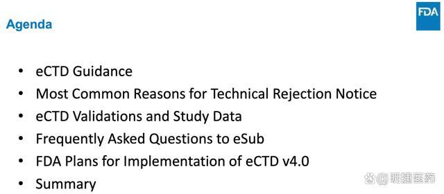 FDA：上市申请时eCTD递交常见问题和eCTD v4.0版实施计划 - 知乎