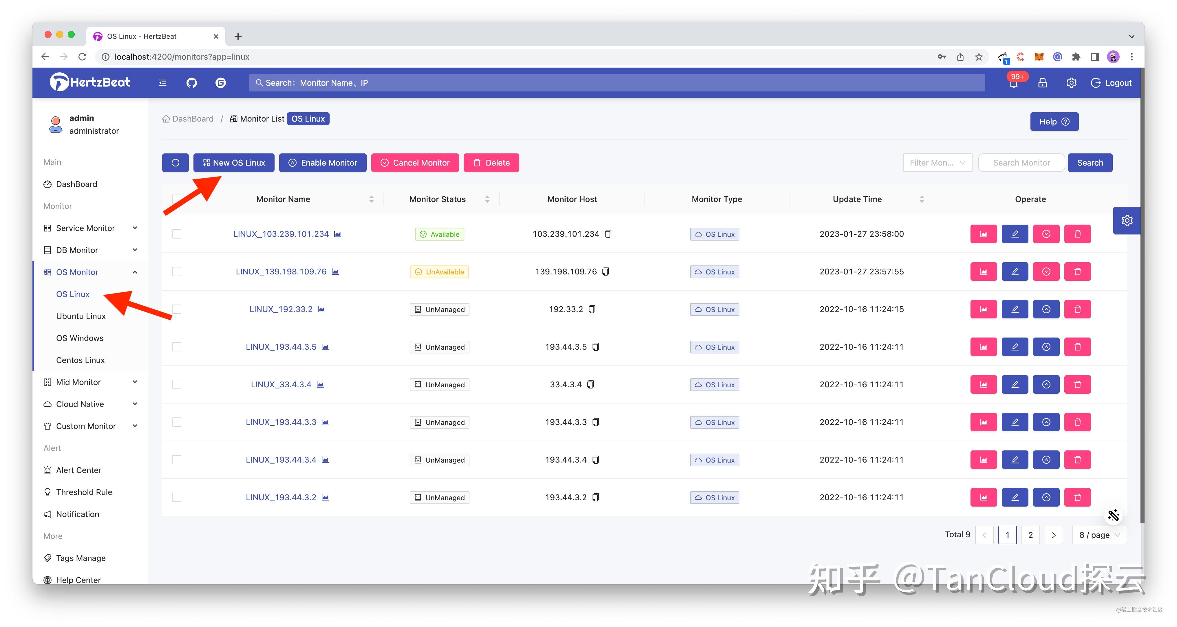 使用开源实时监控 Hertzbeat 5分钟搞定 Linux 监控 知乎
