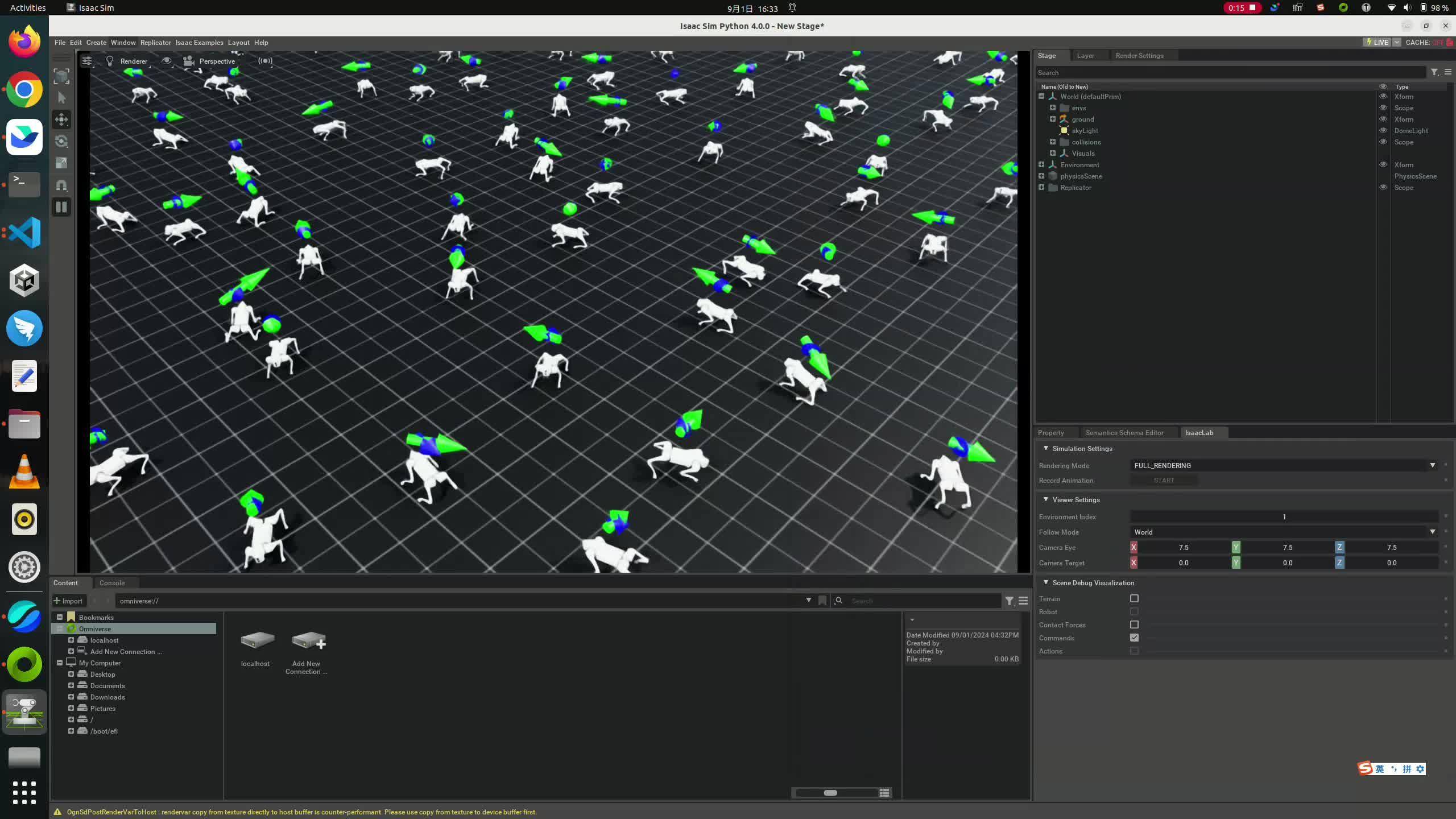用 Isaac Sim/Lab 对宇树机器狗 Go2 做仿真训练 - 知乎