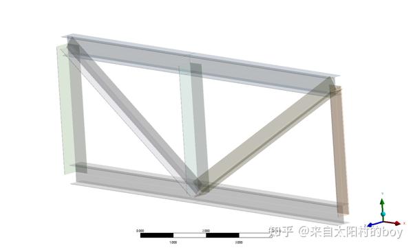 workbench DesignModeler定义和更改梁截面的方向 - 知乎