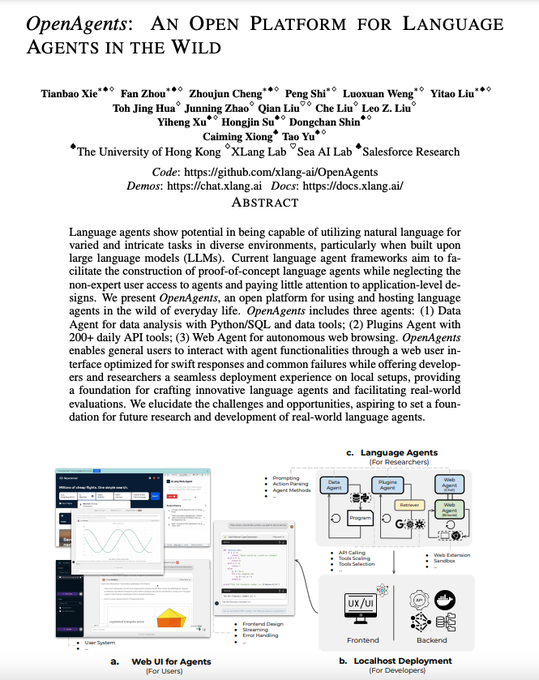 【LLM应用】OpenAgents：现实环境语言agent的开放平台(OpenAgents: An Open Platform for Language Agents in the Wild ...