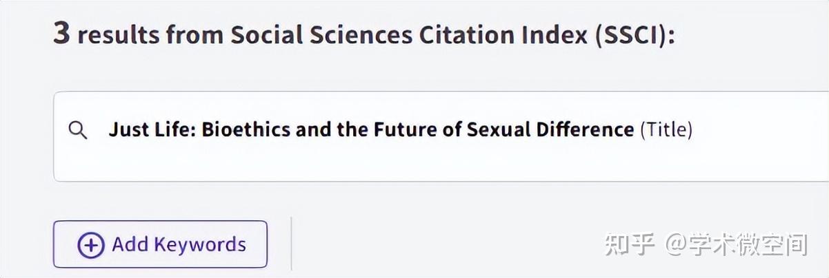 ssci在哪里检索？平台和步骤，给你想要的 - 知乎