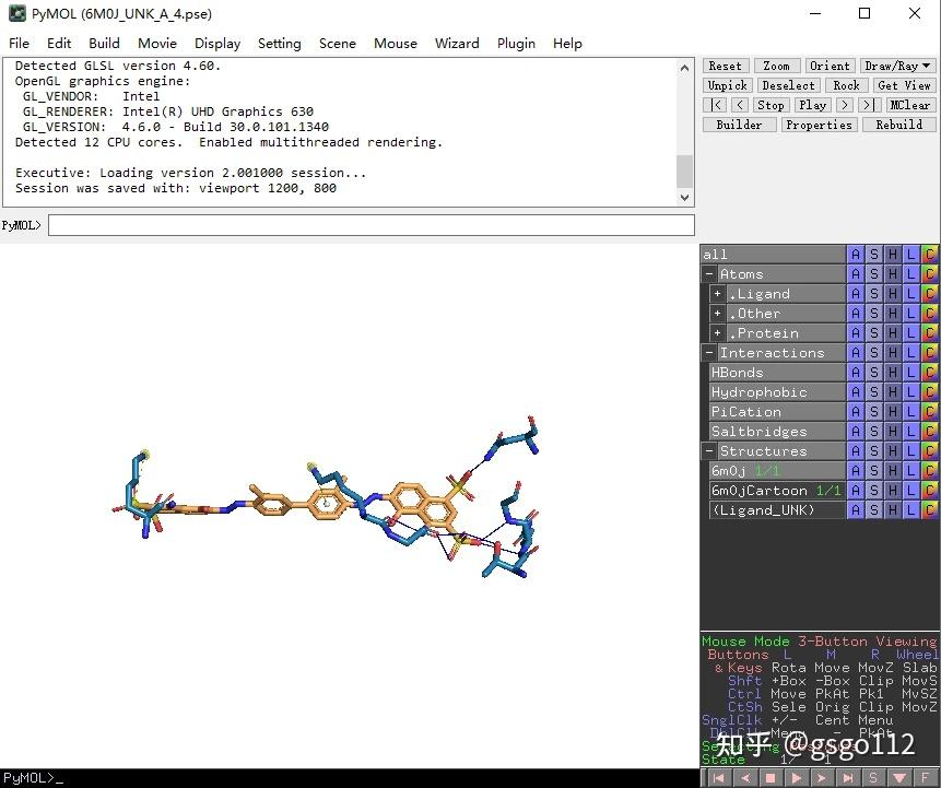 pymol作对接图第2版（3min快速做图） - 知乎