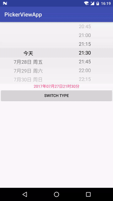 码云推荐|Android 滚动选择器 PickerView - 知乎