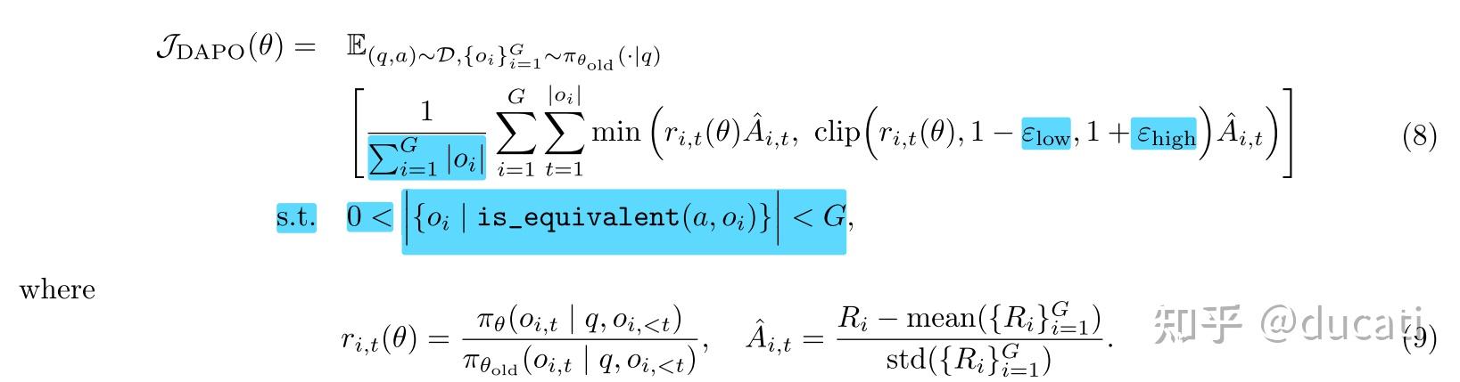 论文总结：DAPO: An Open-Source LLM Reinforcement Learning System at Scale - 知乎