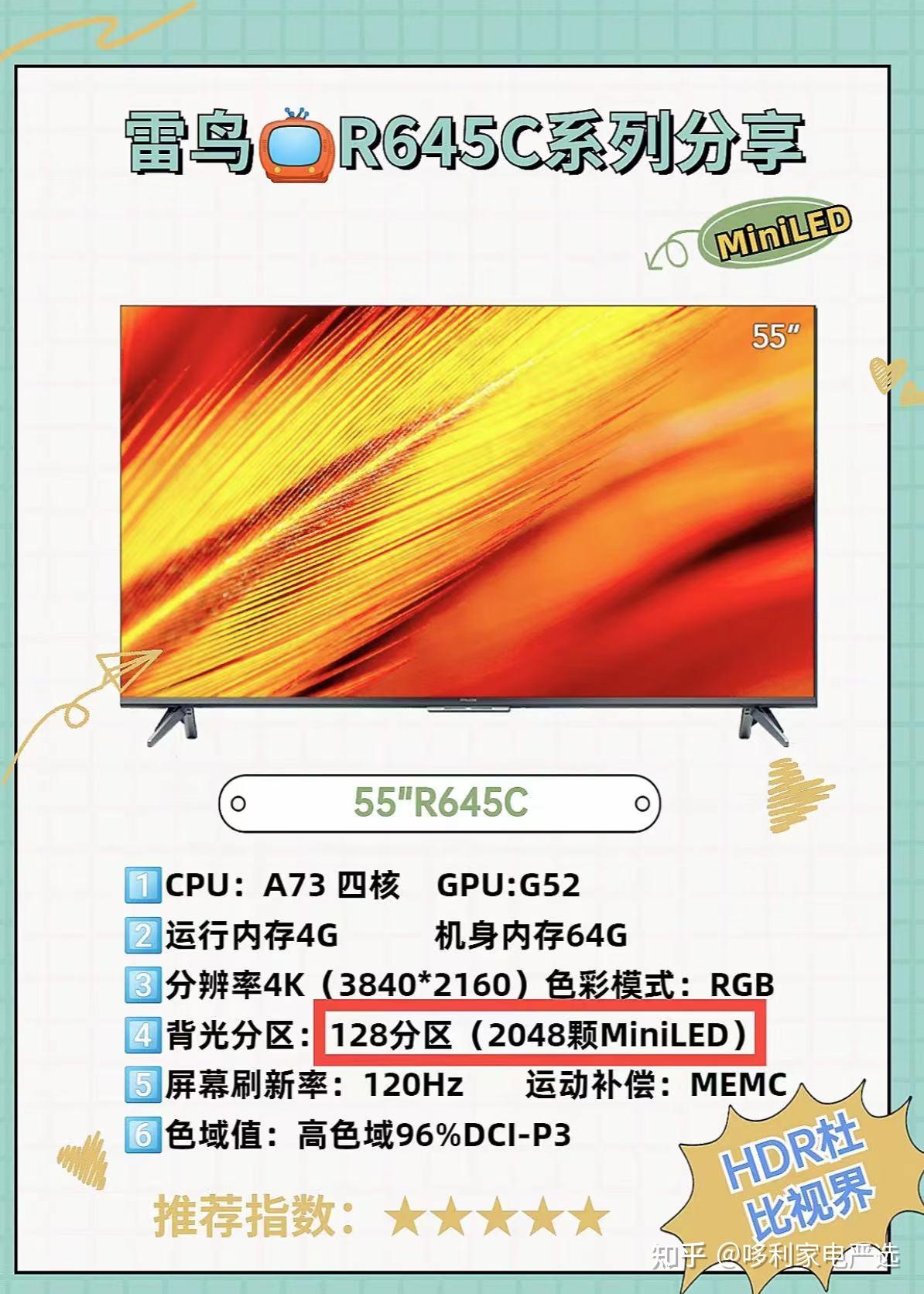 今晚八点，2022双十一雷鸟电视大促开启！R645C团购好价：55寸2999元 、65寸4599元 、75寸5099元，速来 - 知乎