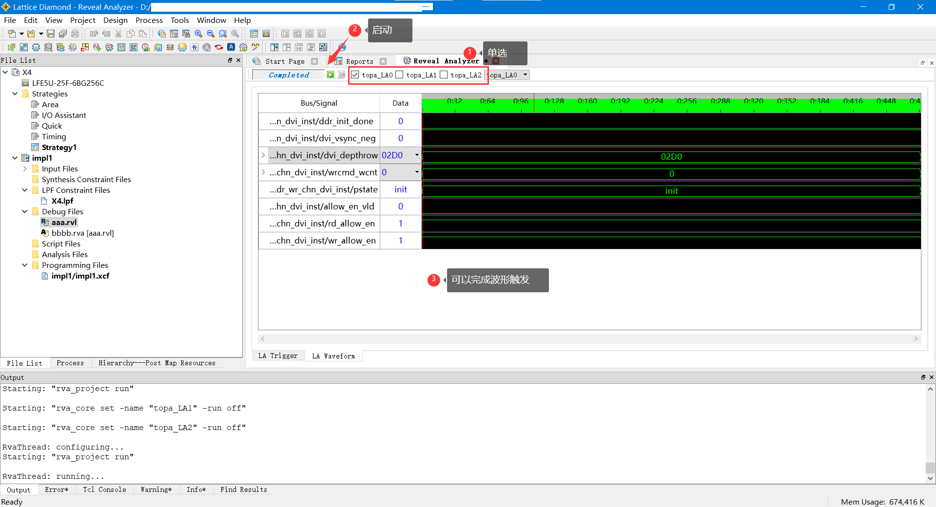 Lattice Diamond 3.10下应对Reveal Analysis报错“Corex incorrect pattern readout.”可尝试的办法 - 知乎