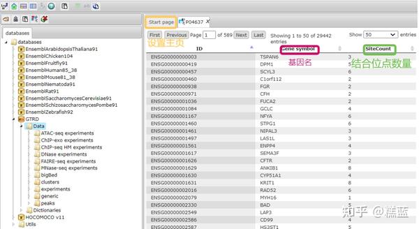 GTRD预测转录因子靶基因 - 知乎