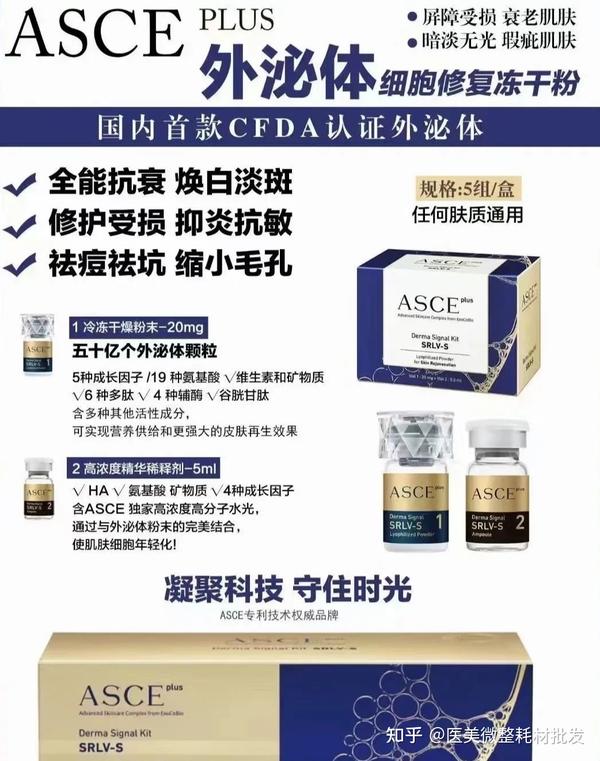 韩国ASCE plus外泌体 介绍＋使用方法分享 - 知乎