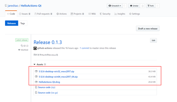 Qt使用github-Actions自动化发行 - 知乎