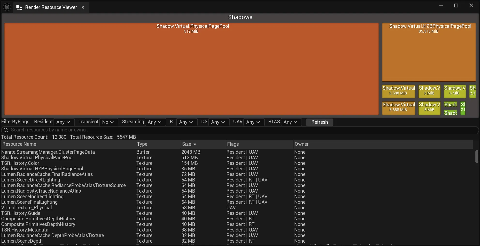 UE5学习记录-Virtual Shadow Map - 知乎
