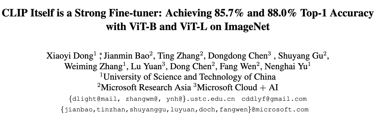 [23] 如何对 CLIP 进行 fine-tuning？ - 知乎