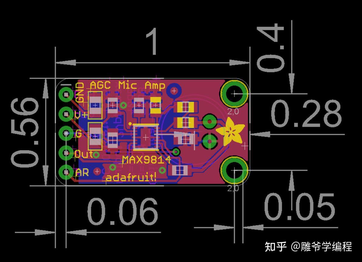 【雕爷学编程】Arduino动手做（149）---MAX9814咪头传感器模块 - 知乎