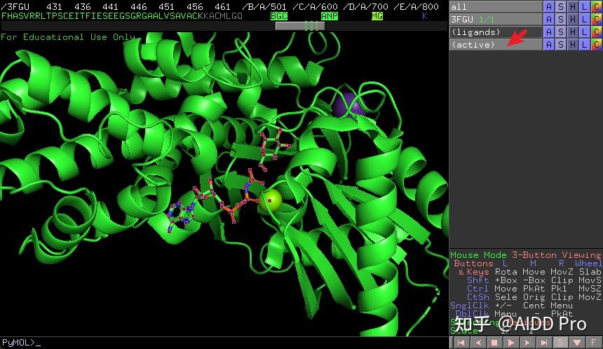 PyMOL绘图实例【03】酶活性位点的展示 - 知乎