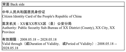 身份证翻译模板 - 知乎