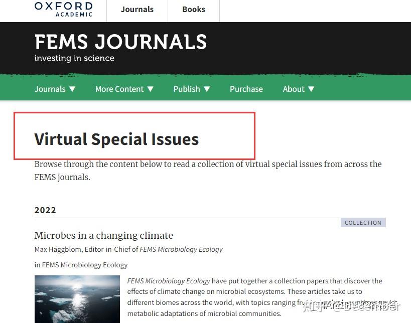 文章发表到虚拟特刊(Virtual Special Issue)上，能被SCI检索吗？ - 知乎
