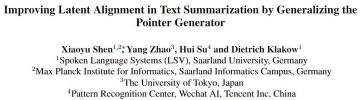 《通过泛化指针网络提升文本摘要中的软对齐》阅读笔记 - 知乎