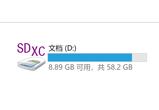 Surface电脑储存卡图标变成SDXC解决办法 - 知乎