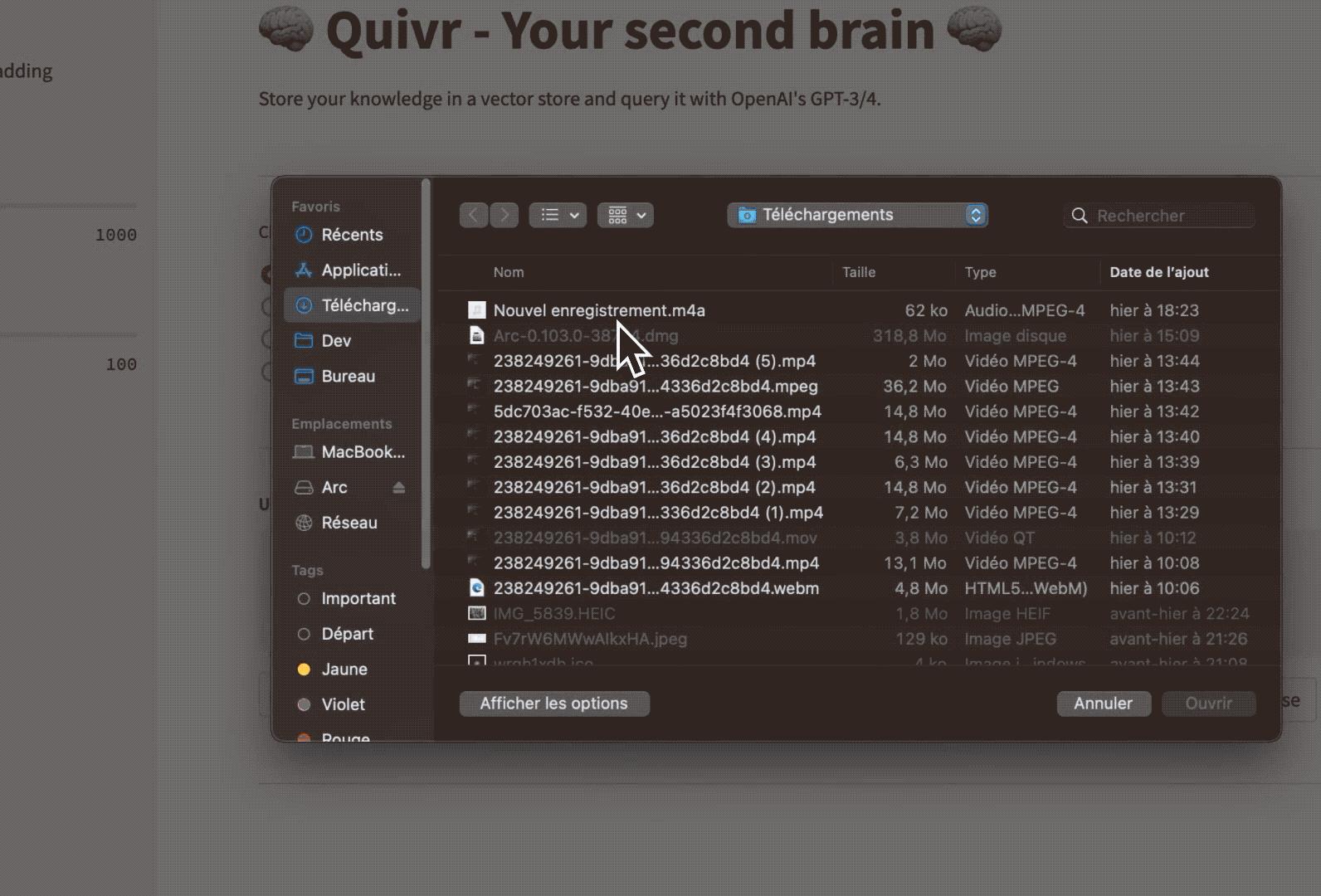 Quivr 基于OpenAI Embeddings构建本地知识库 - 知乎