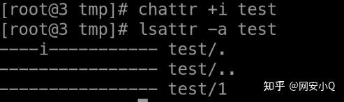 Linux加固-权限管理_chattr之i和a参数 - 知乎