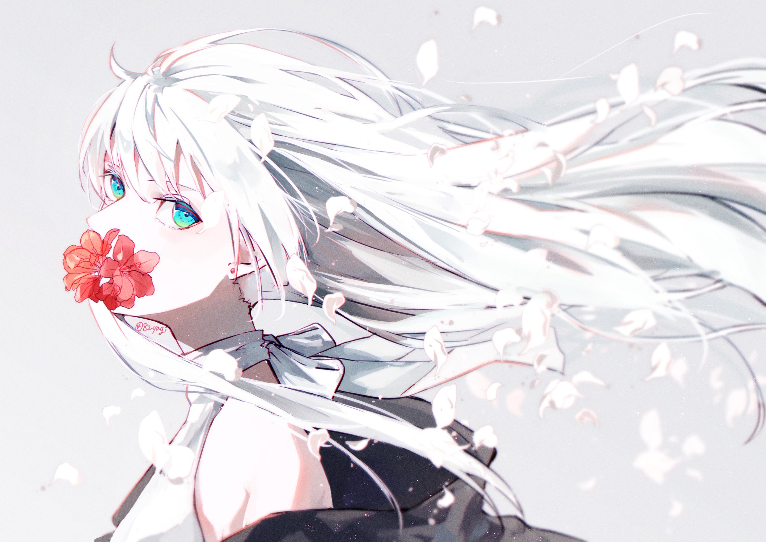 有没有好看的白色系动漫壁纸？ - 知乎