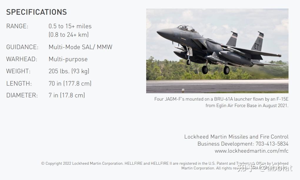 美军导弹大全（二十一）AGM-179 "Joint Air-to-Ground Missile" 联合空对地导弹 - 知乎