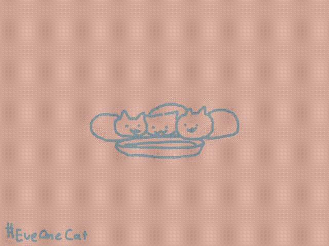 魔性猫猫everyday one cat 表情包 - 知乎