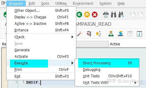如何让 ABAP 报表在后台作业的模式下运行 - 知乎