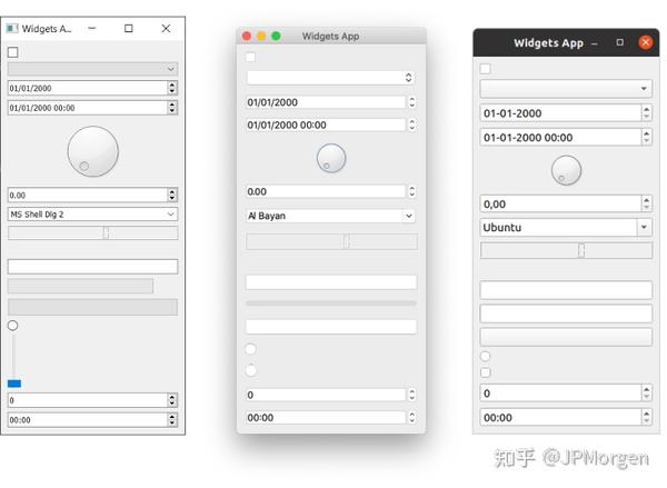 3.PyQt 部件(widgets) - 知乎